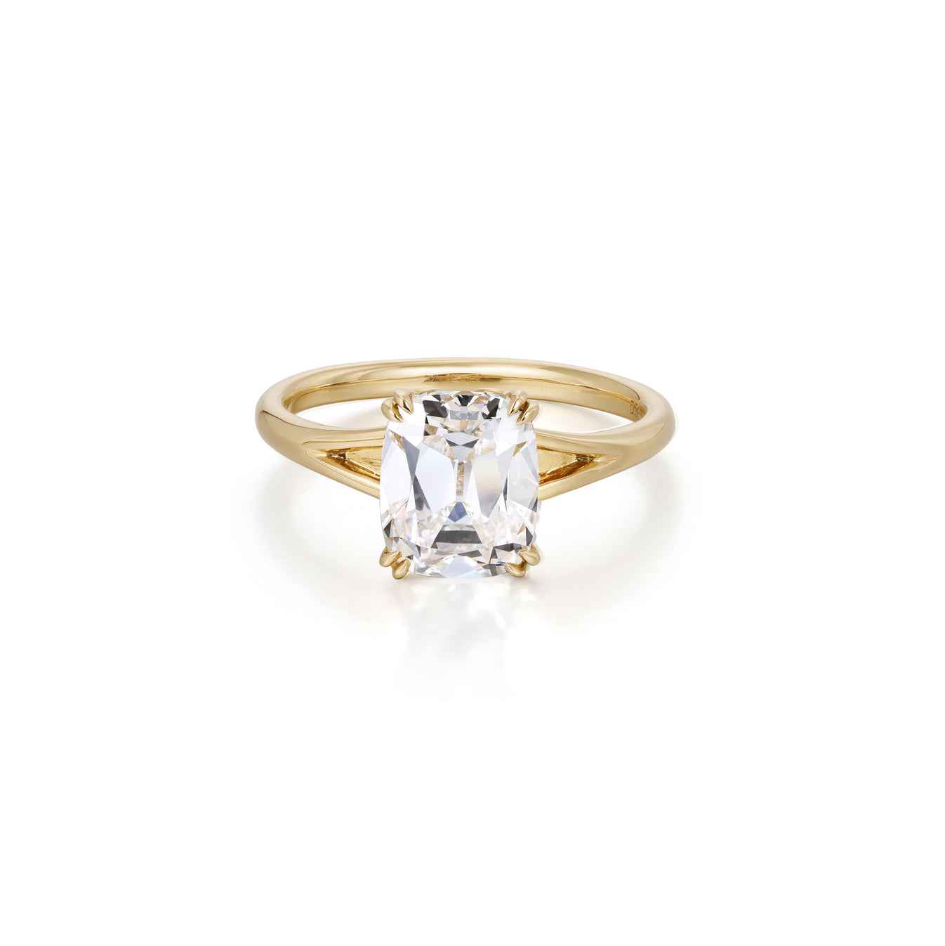Old Mine Cut Lab Grown Diamond Engagement Ring | Antique cut – Elora