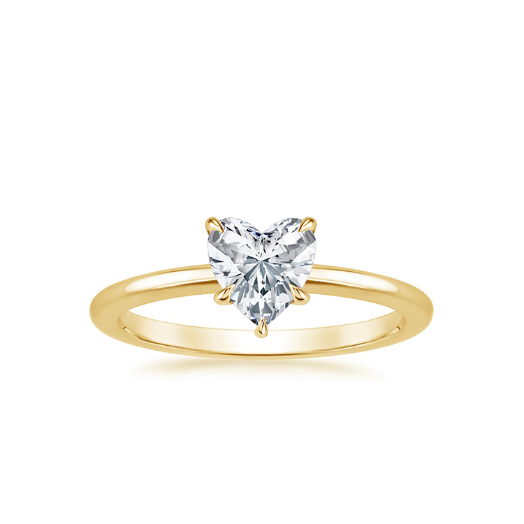 Cleo - Heart cut Lab Grown Diamond Ring – Elora