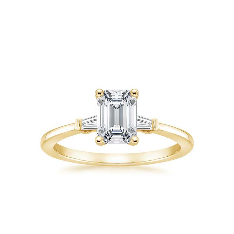 Vida - Emerald cut Lab Grown Diamond Ring – Elora Fine Jewelry